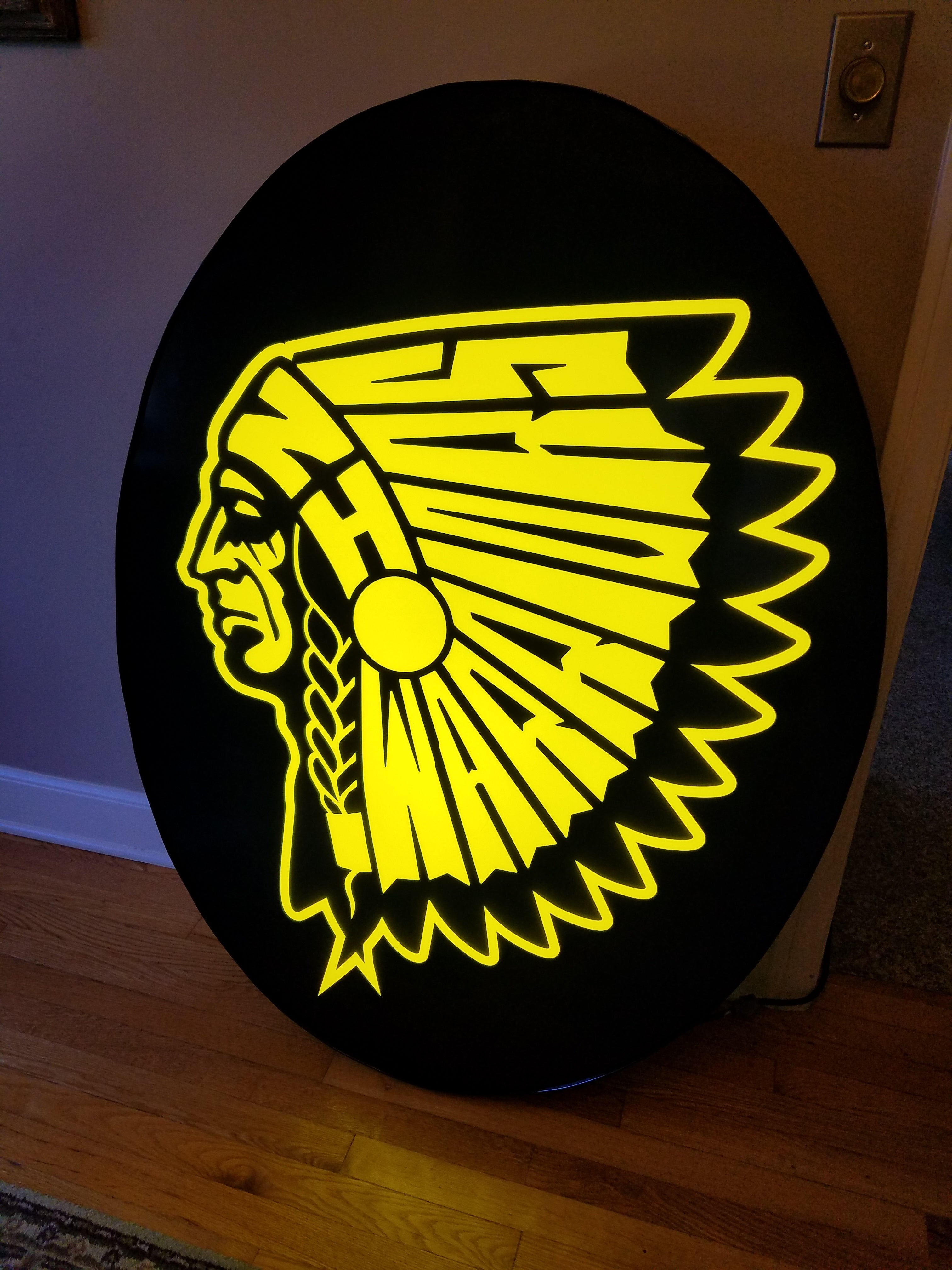 Illuminated Warriors Sign – 8th Day Creations